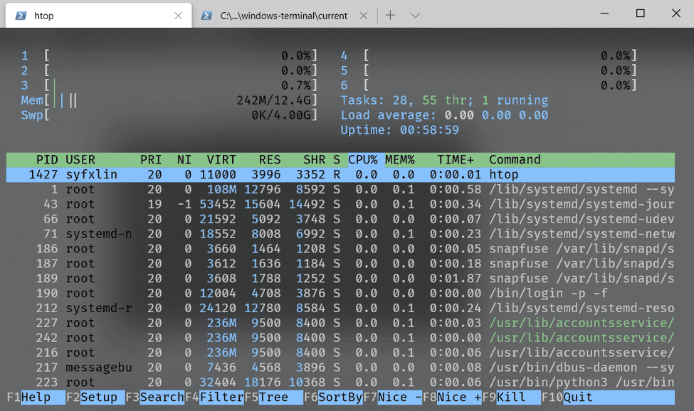 WSL2 踩坑记录 | 青空之蓝